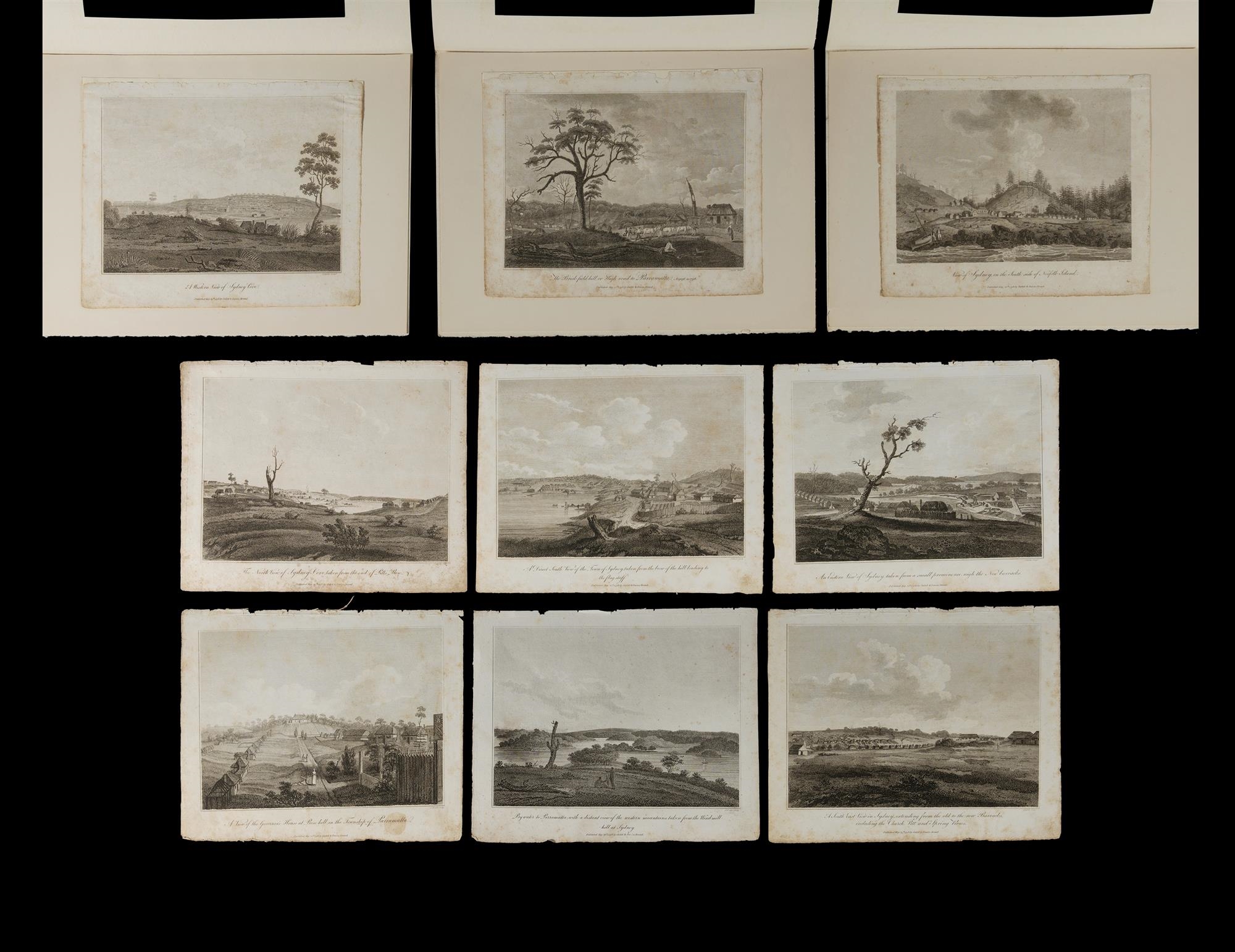 Thomas Watling | Nine Views After Thomas WATLING from 'An Account of ...