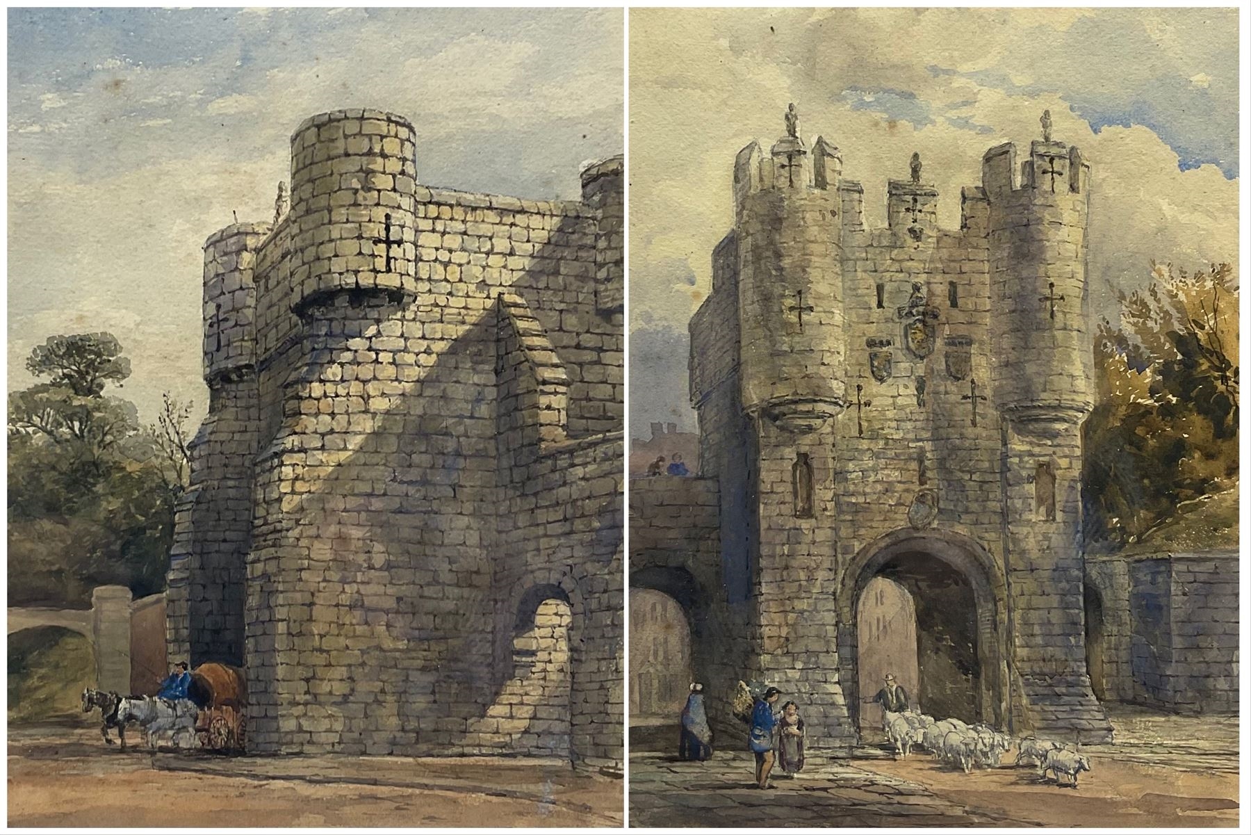 English School, 19th Century | Micklegate and Bootham Bar - York ...