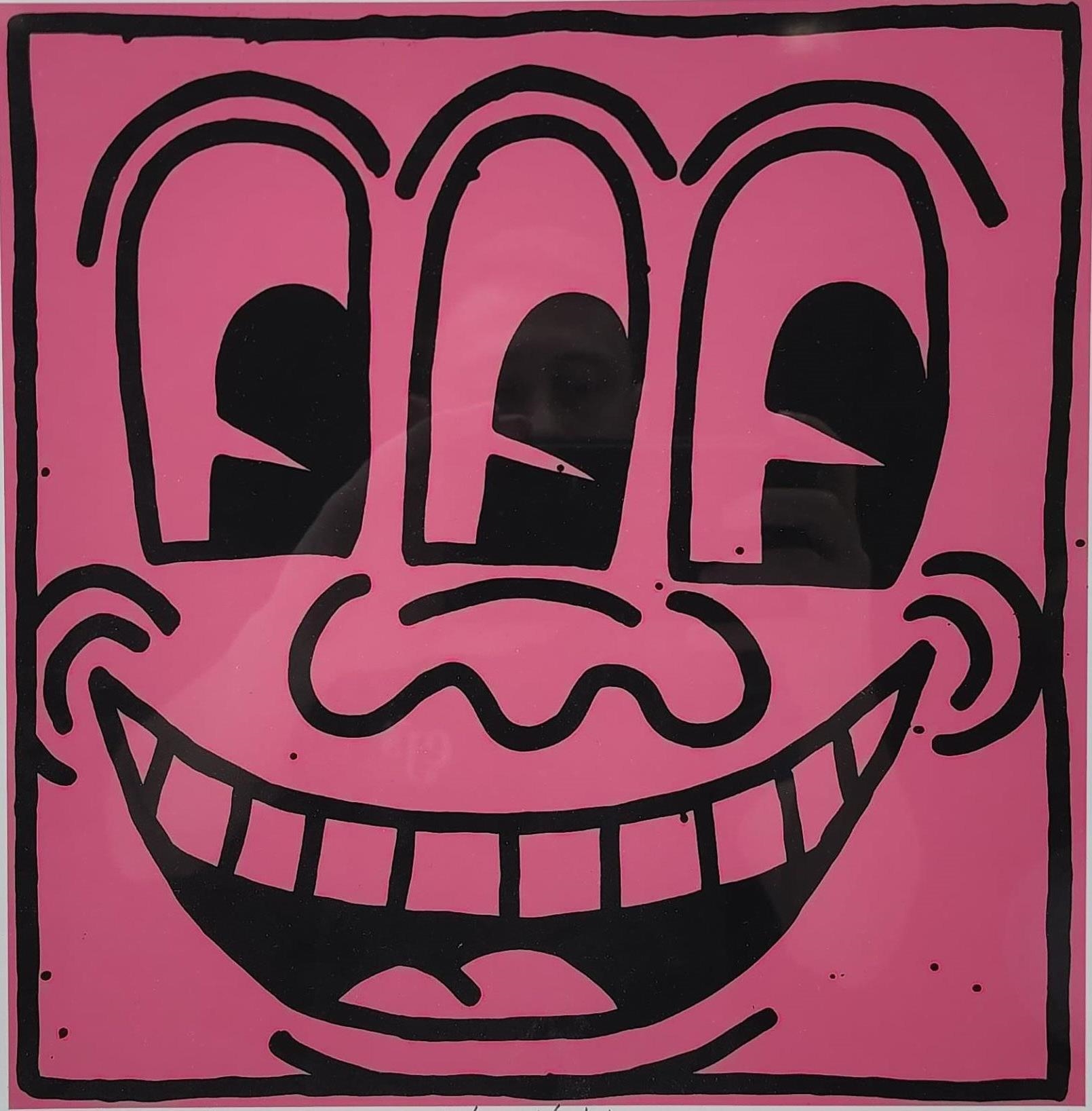 Keith Haring | Three Eyed Face | MutualArt