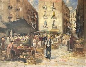 Giuseppe Rispoli | Mercatino | MutualArt
