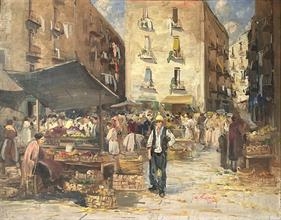 Giuseppe Rispoli | Mercatino | MutualArt