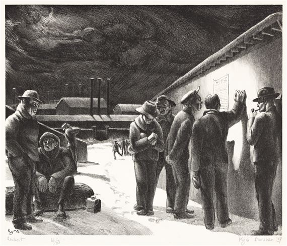 Kyra Markham | Lockout (1937) | MutualArt