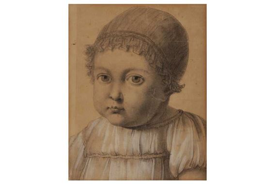 Christian Gottlieb Schick | Portrait of a child | MutualArt