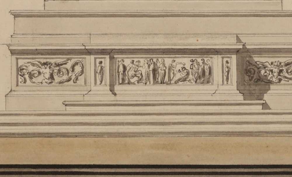 Giuseppe Valadier | Design for an altar | MutualArt