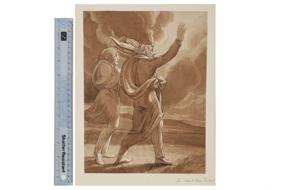 Sir Robert Ker Porter | Lear on the Heath with Fool (Circa 1800 ...