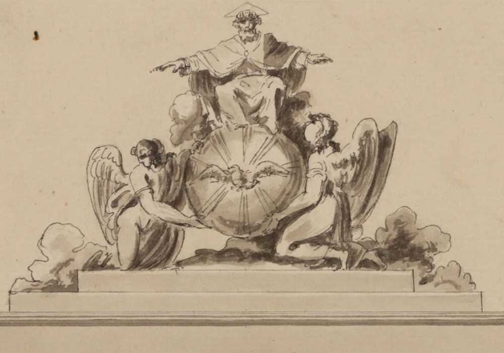 Giuseppe Valadier | Design for an altar | MutualArt