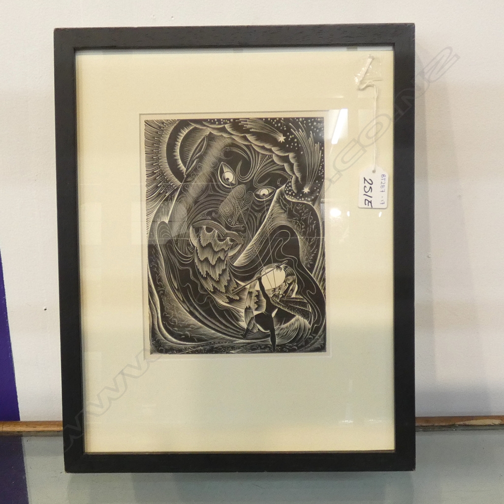 E. Mervyn Taylor | MAGICAL WOODEN HEAD (Circa 1957) | MutualArt