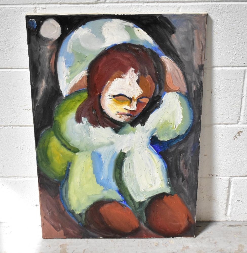 Terry Kane | abstract crouching figure | MutualArt