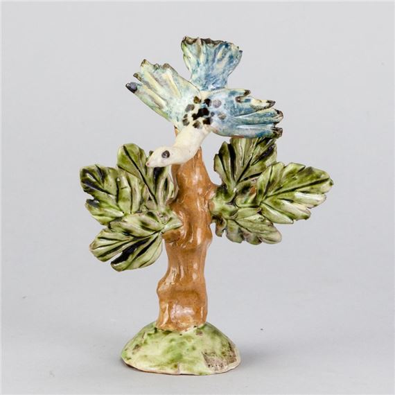 Geoffrey Fuller | a slip decorated earthenware sculpture of a bird ...