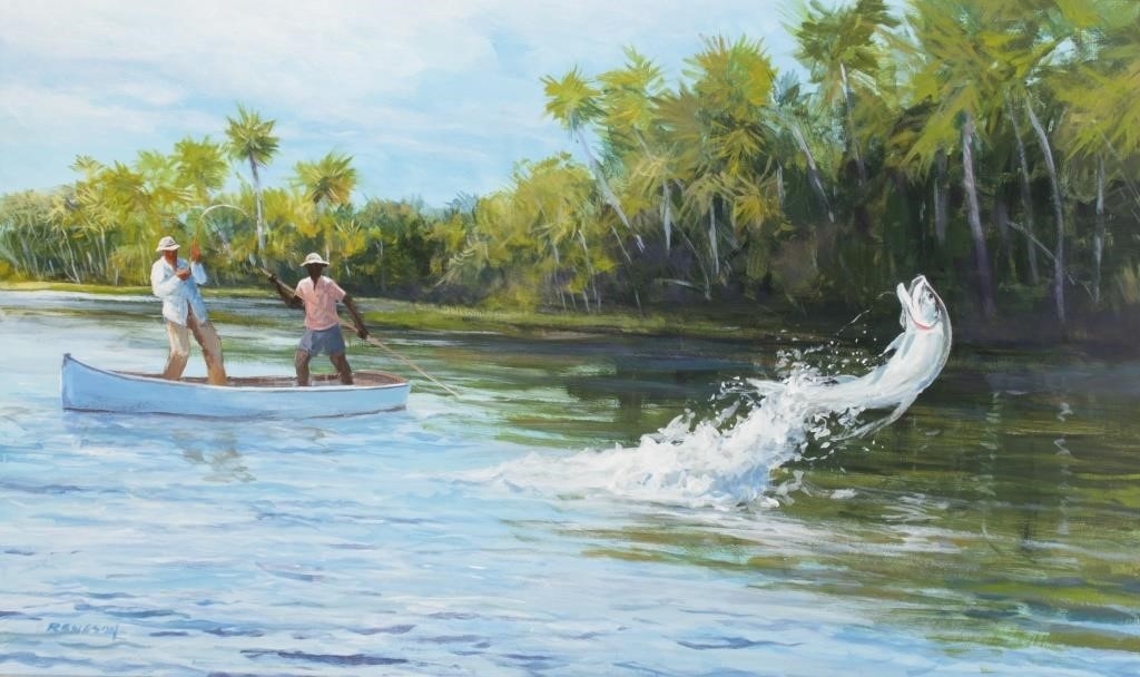 Chet Reneson | Tarpon Fishing | MutualArt