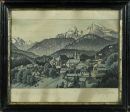 Rudolf Haase | Berchtesgaden mit Watzmann | MutualArt