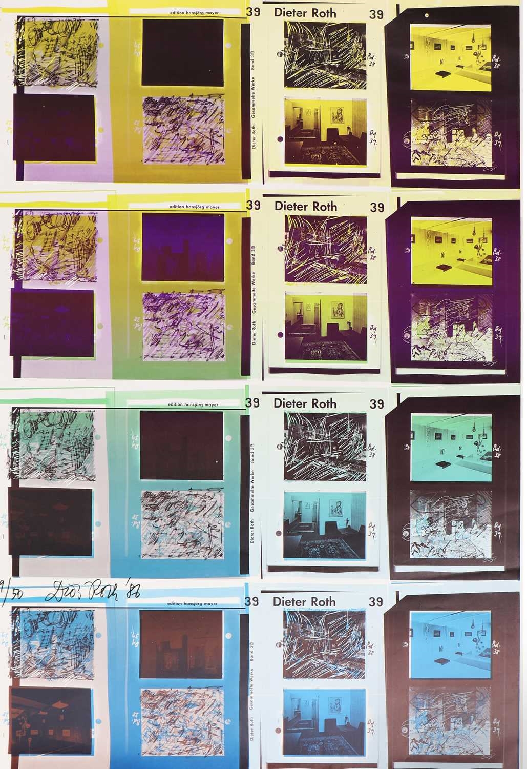 Dieter Roth | Collected Works Volume 39 Poster (1986) | MutualArt