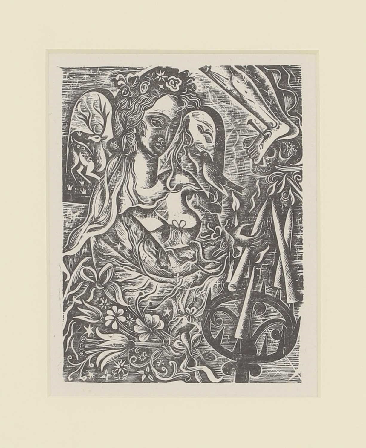 David Jones | The Crucifixion, The Bride (1927) | MutualArt
