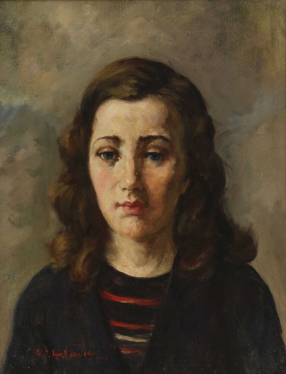 Robert Lenkiewicz | Portrait of a woman | MutualArt