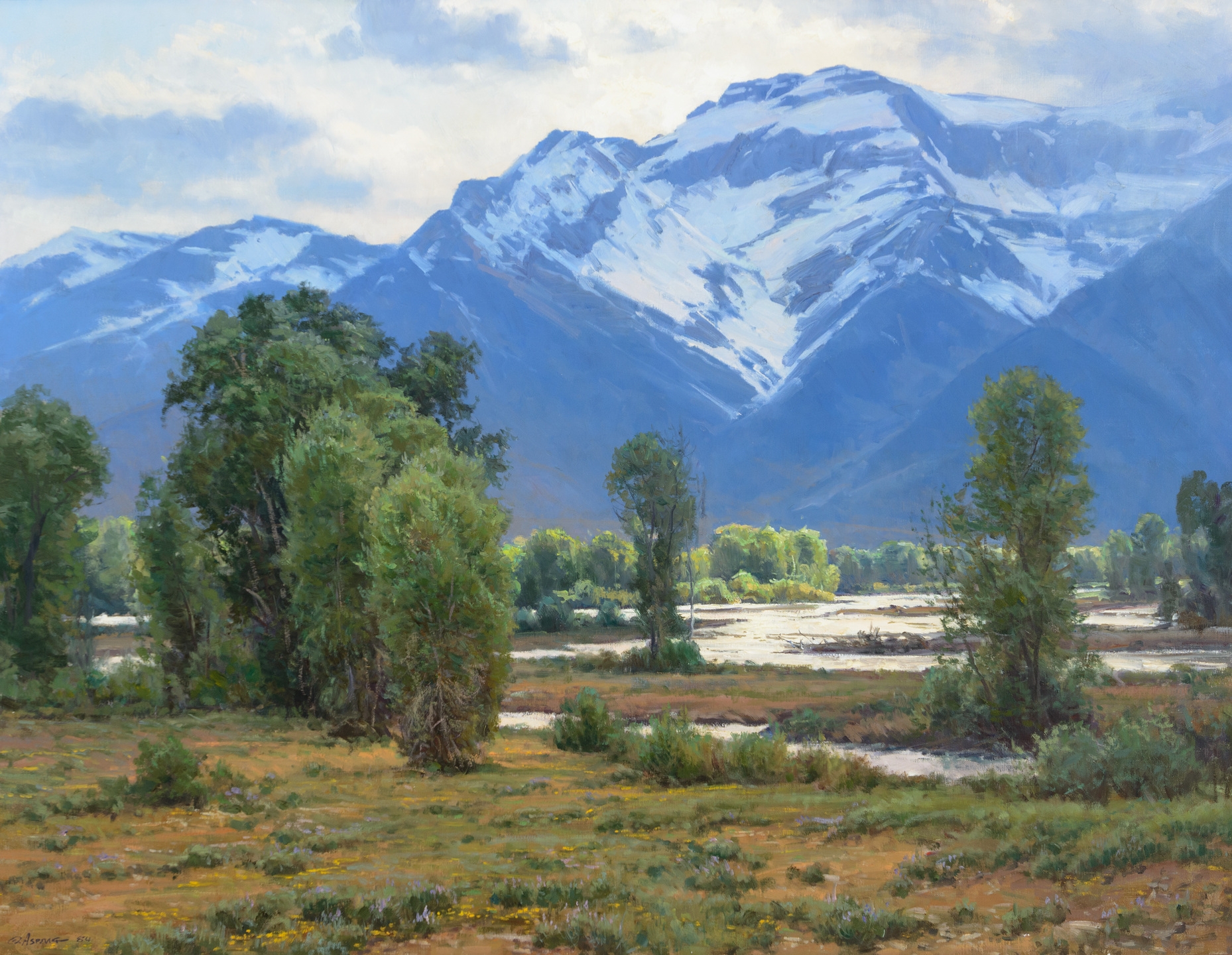 Clyde Aspevig | A Montana Winter (1984) | MutualArt