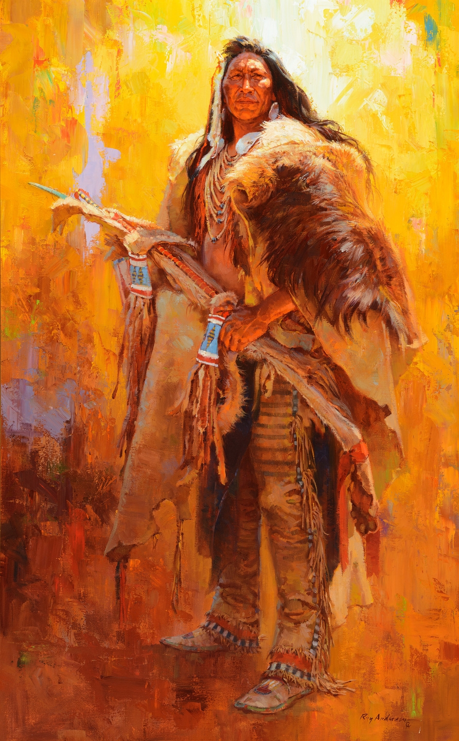 Roy Andersen | He Wears His Power Like a Shield | MutualArt