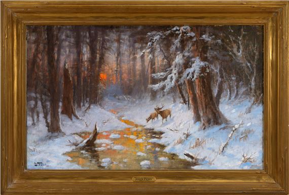 John Fery | Winter in Minnesota | MutualArt
