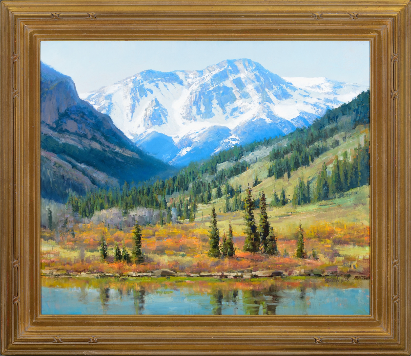 Andrew Peters | Mountain Landscape | MutualArt