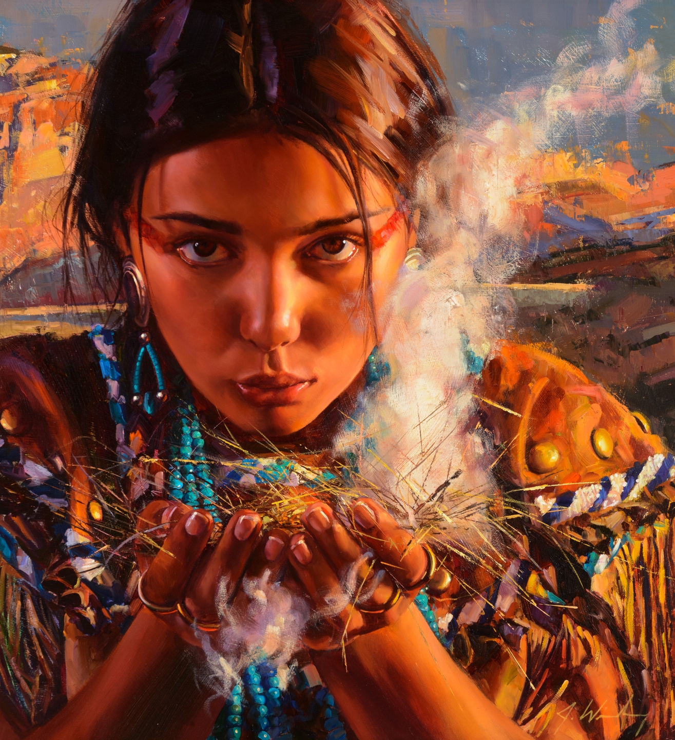 Jeremy Winborg | Smoke Follows Beauty (2022) | MutualArt