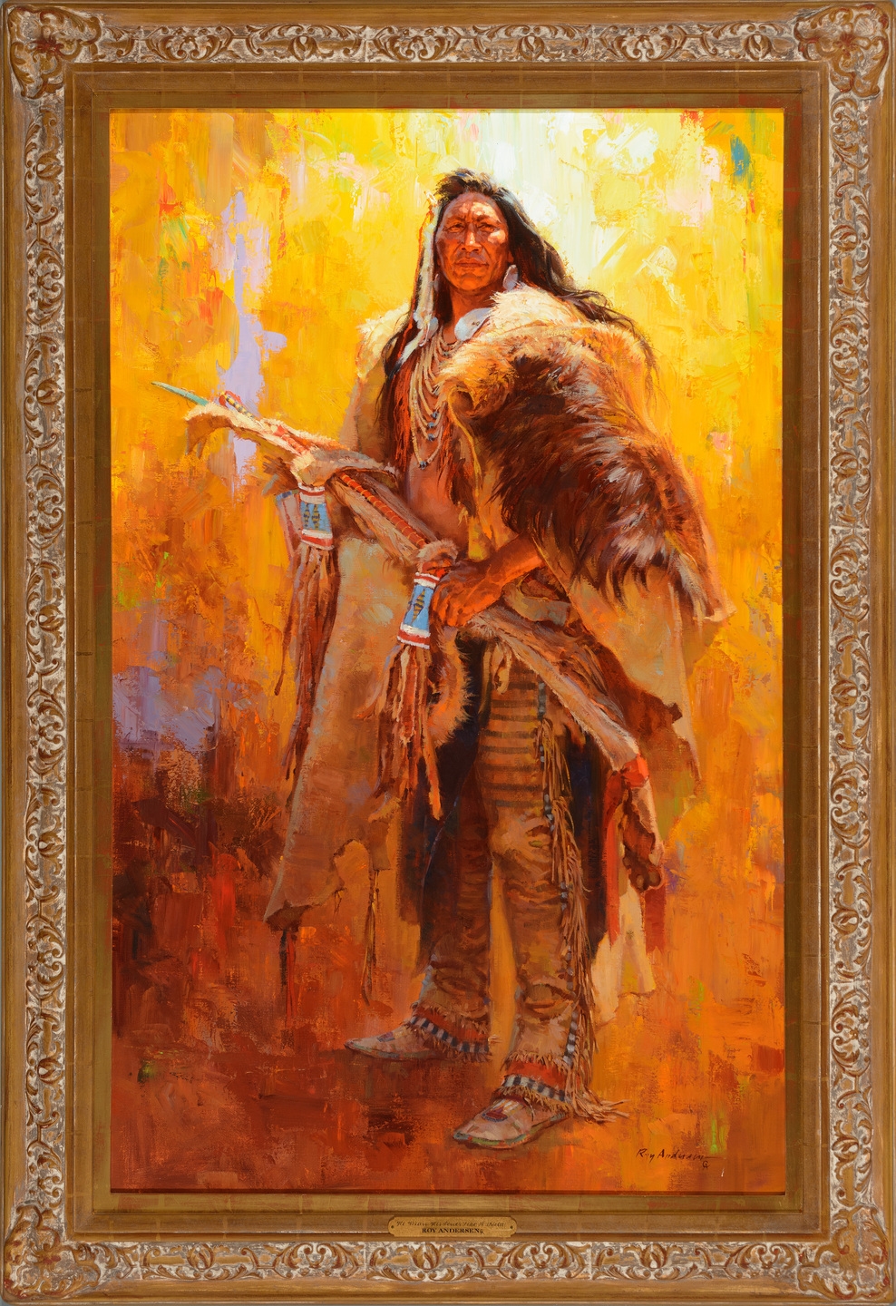 Roy Andersen | He Wears His Power Like a Shield | MutualArt