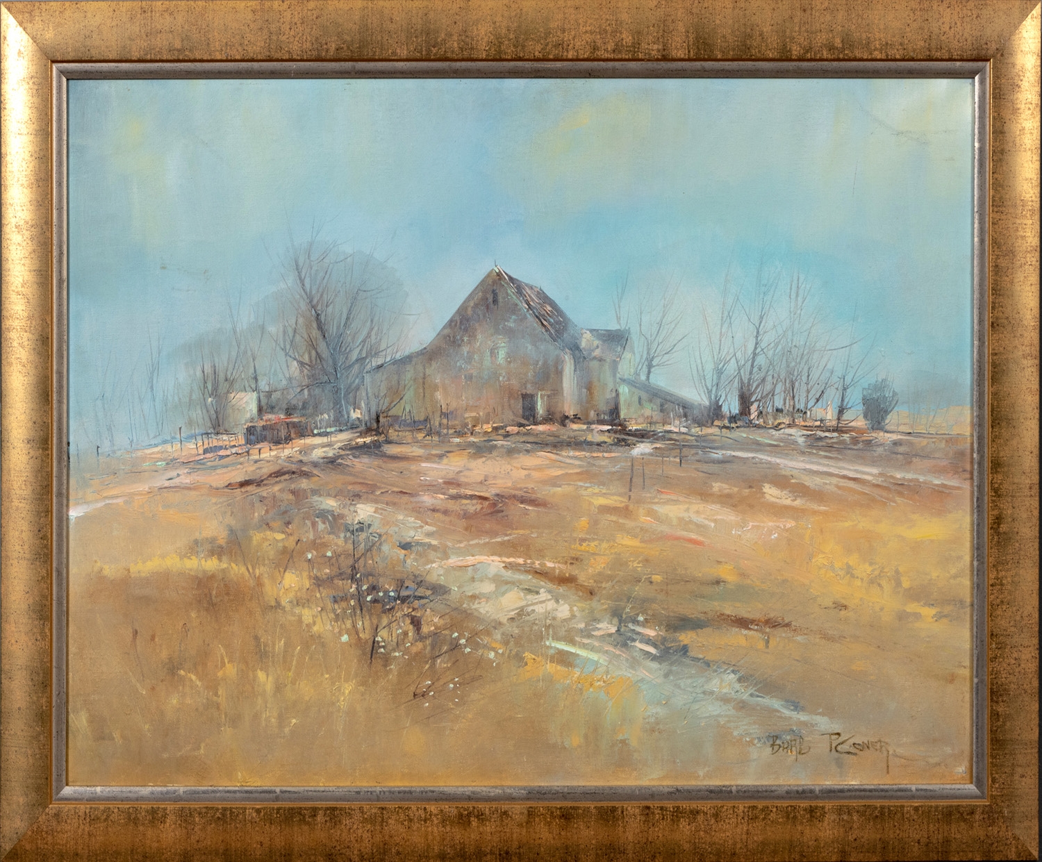 Barbara Ploner | farmstead in landscape | MutualArt