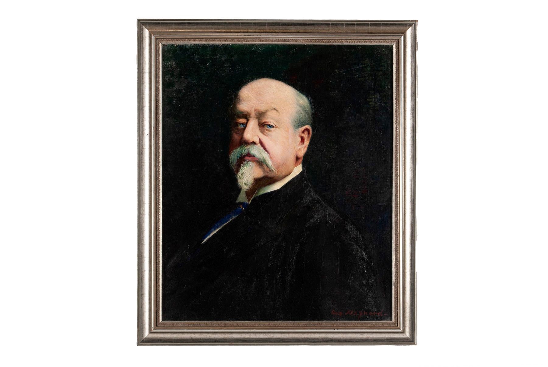 Guy Ferris Maynard | Portrait of a gentleman with raised eyebrow ...