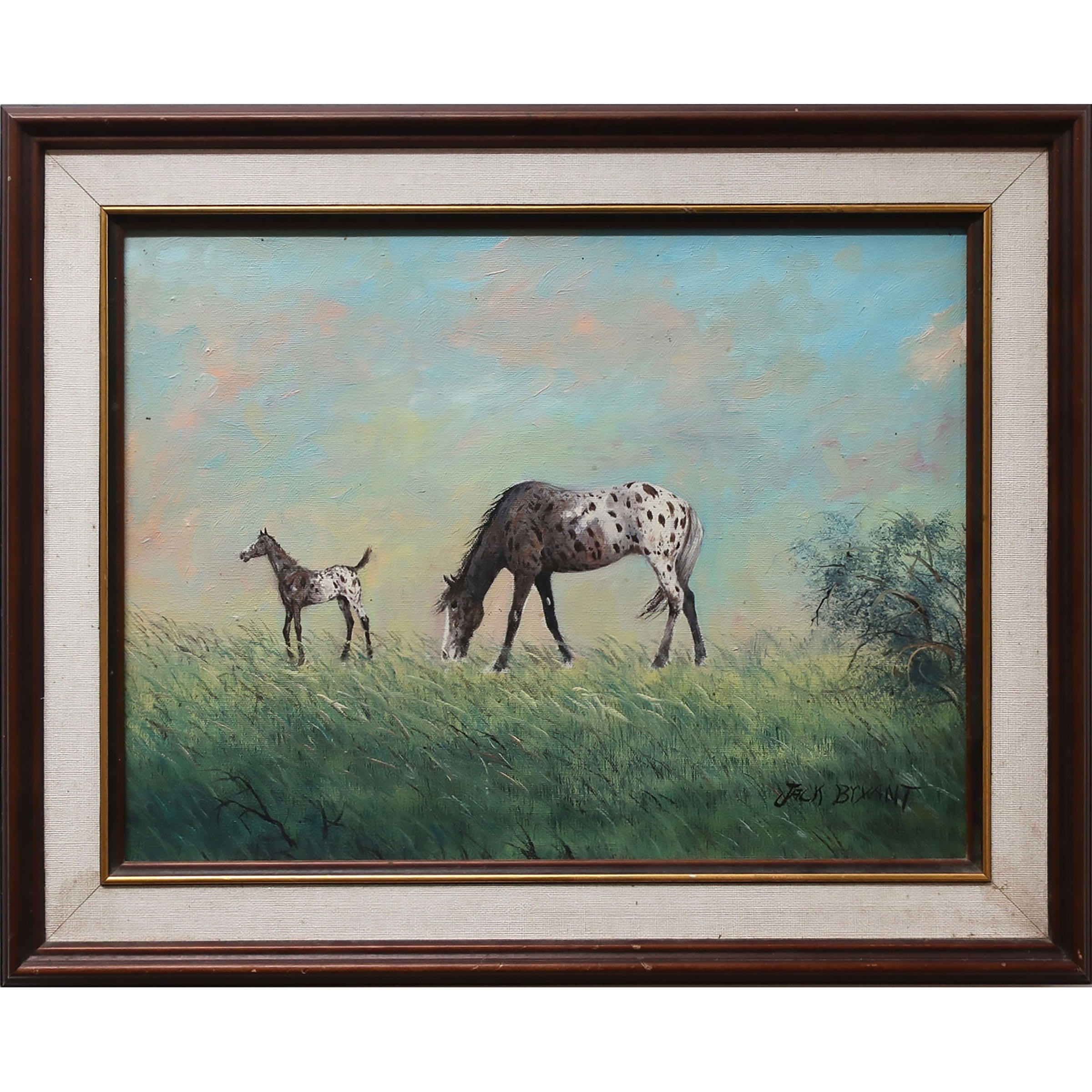Jack Bryant | GRAZING HORSES | MutualArt