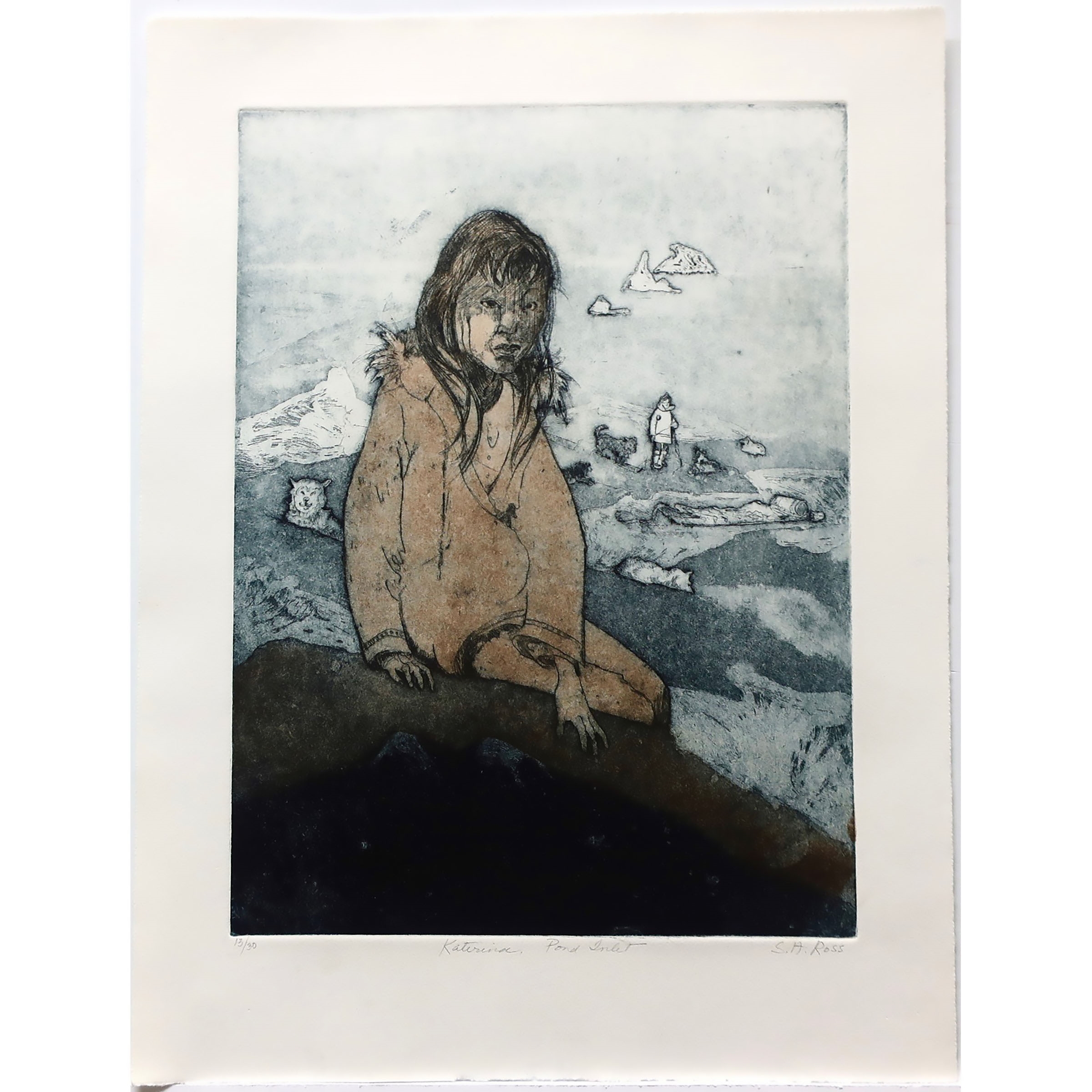Susan Adrina Ross | KATERINA, POND INLET; AFTER THE BLIZZARD | MutualArt