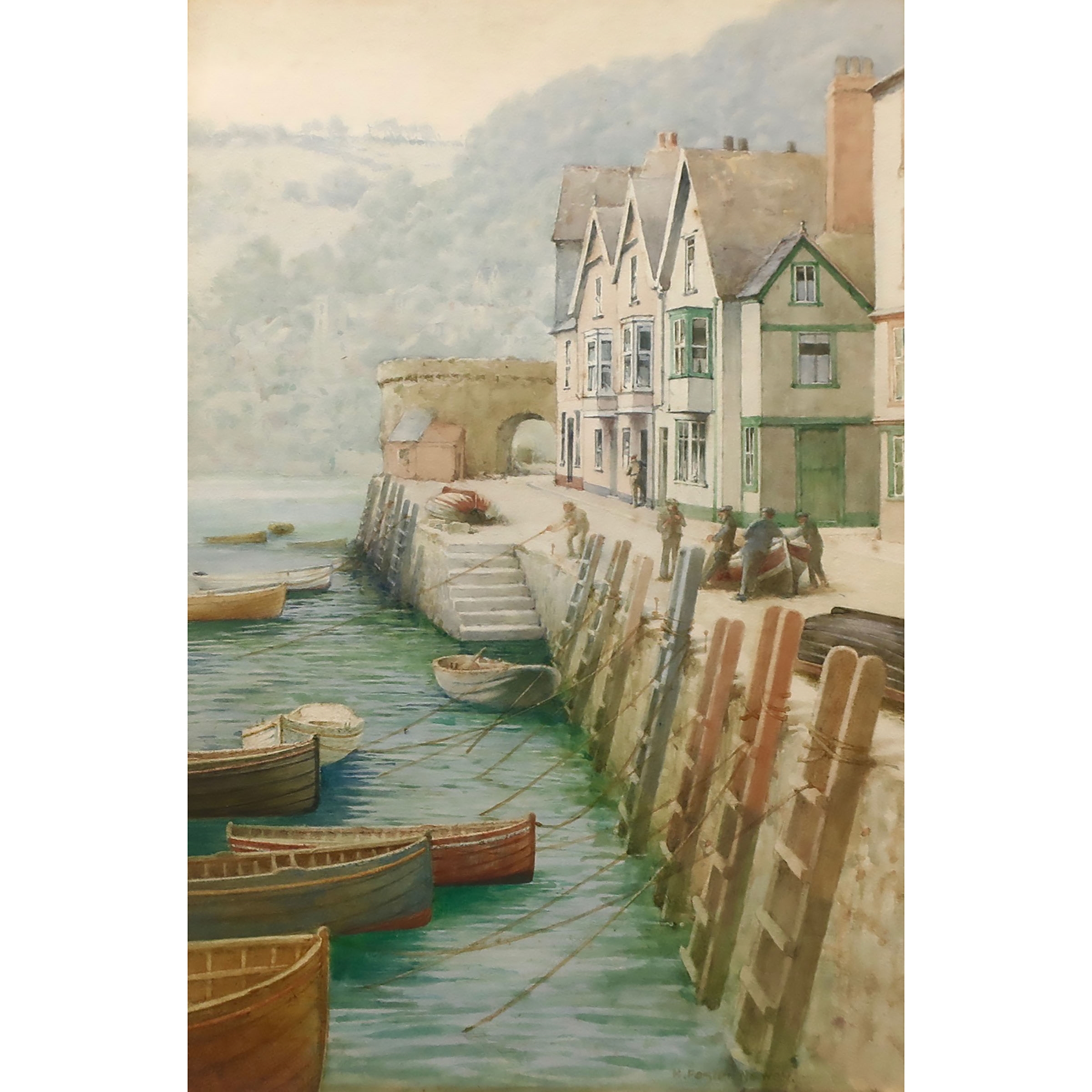 Harry Foster Newey | TYING THE BOATS | MutualArt