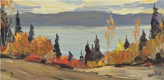 Jean-Marc Blier | Vue sur le fleuve | MutualArt