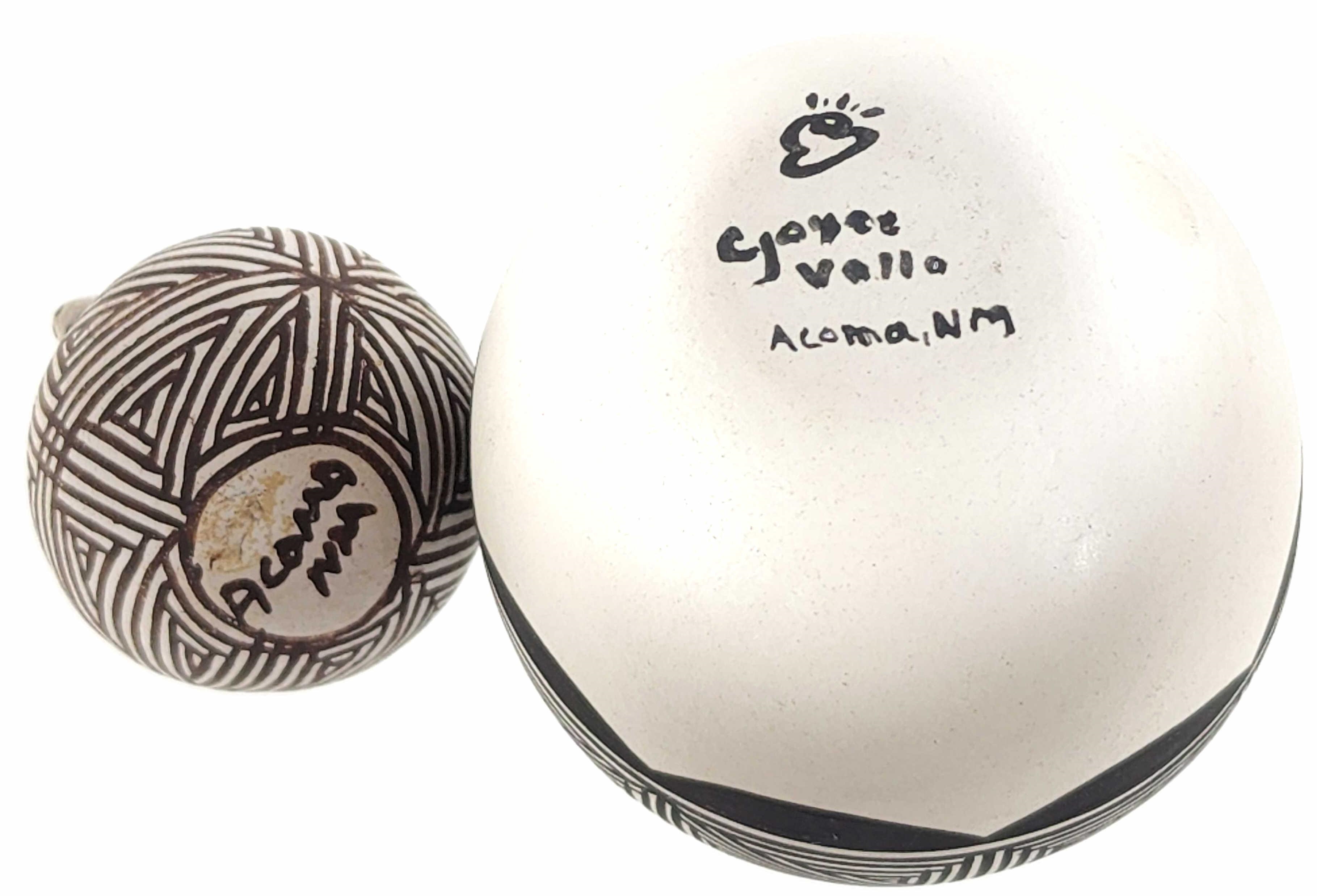 Joyce Vallo | Joyce Vallo Miniature Pottery Pots | MutualArt