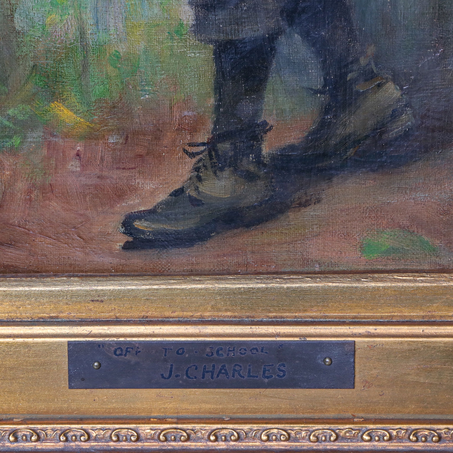 Impressionist School | Off to School | MutualArt