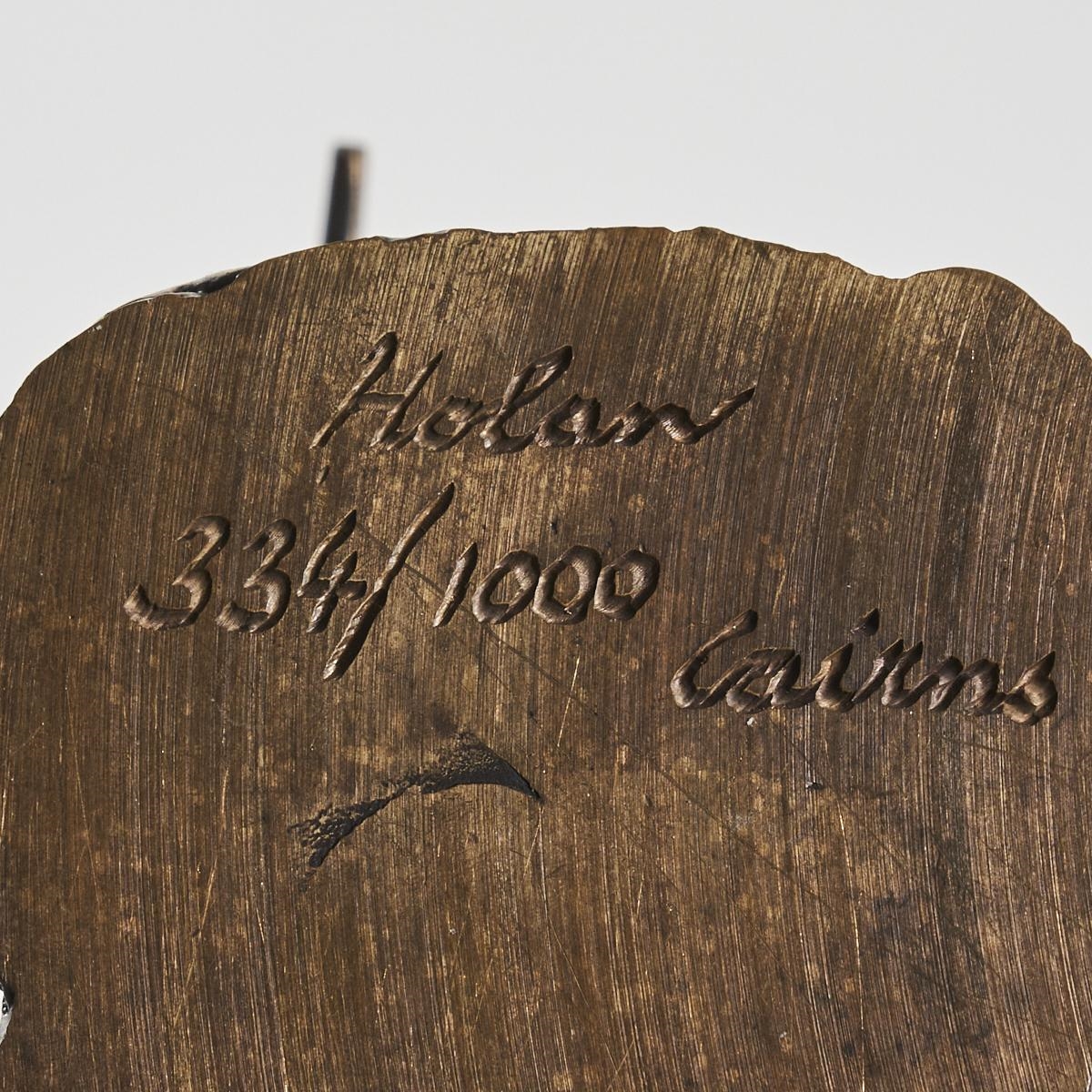 Anna & George Holan | Sculpture of Ned Kelly | MutualArt