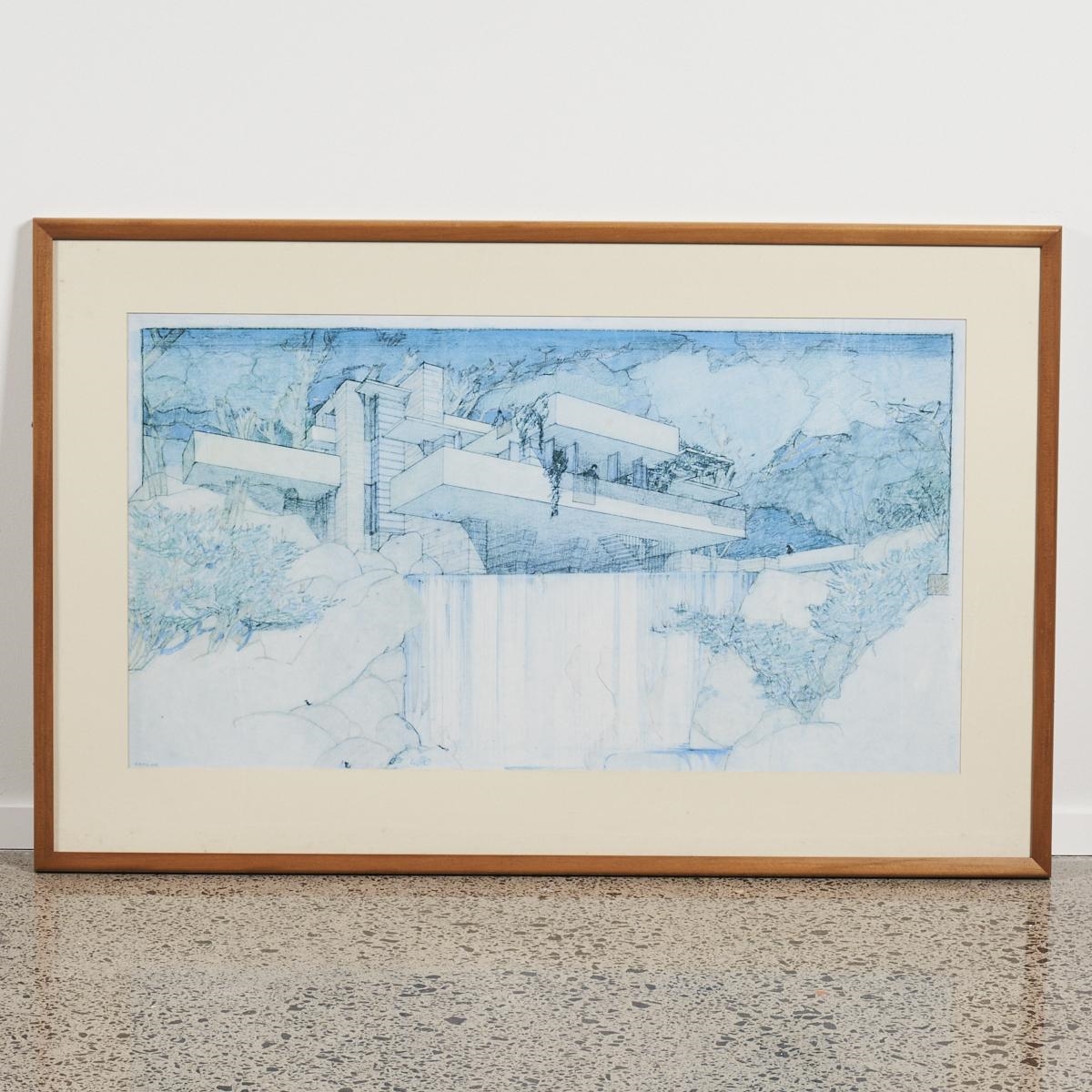 Frank Lloyd Wright | Falling Water Poster | MutualArt
