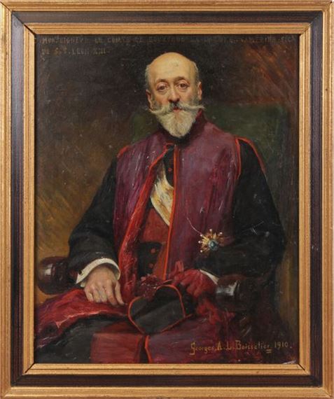 Georges A.L. Boisselier | Portrait of Monseigneur le Comte de Bourgade ...
