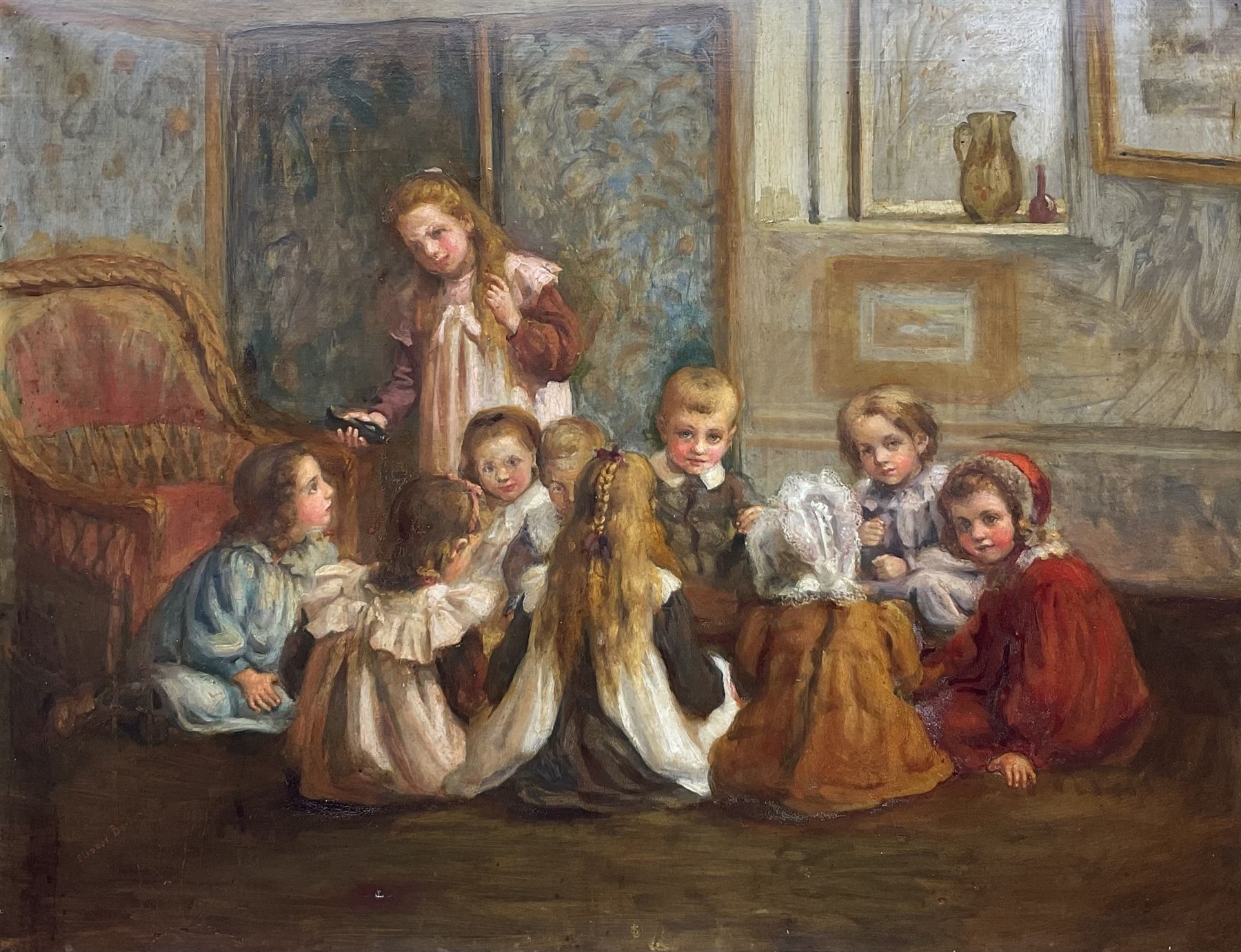 Victorian Paintings Of Children