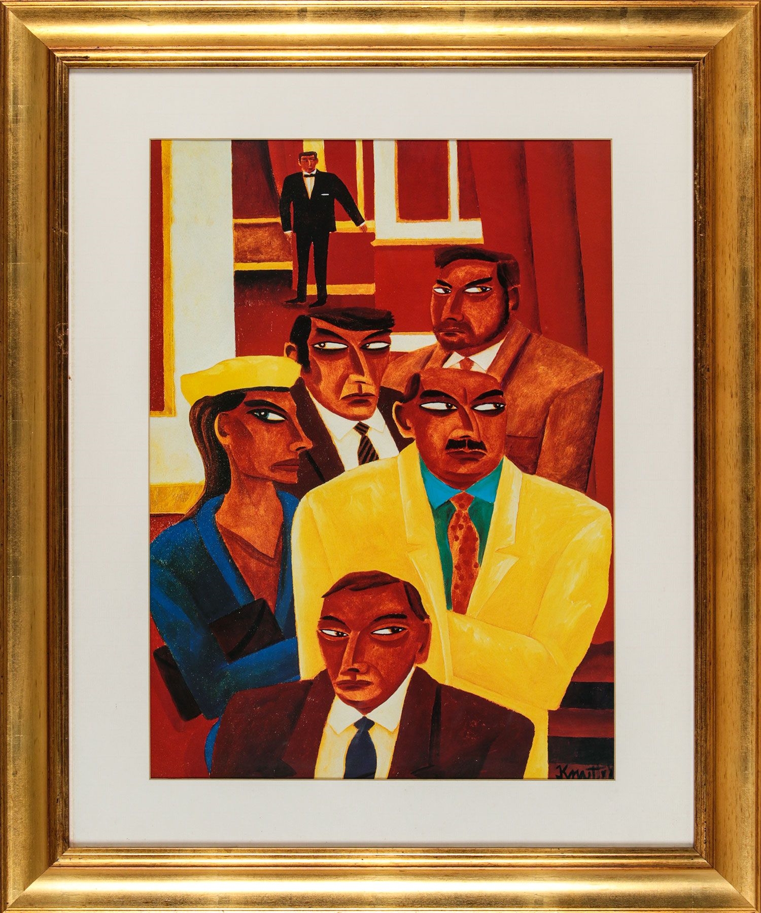 Graham Knuttel | AT THE THEATRE | MutualArt