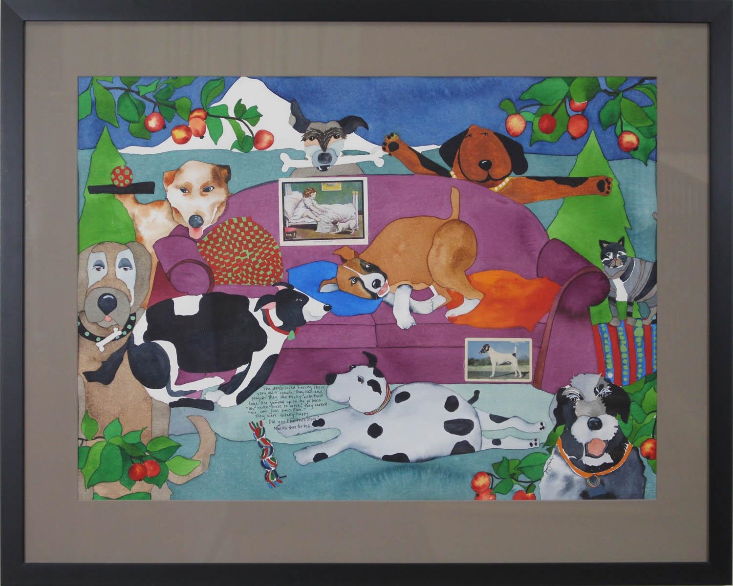 Jerry Fenter | JERRY FENTER MIXED MEDIA ON PAPER (2009) | MutualArt