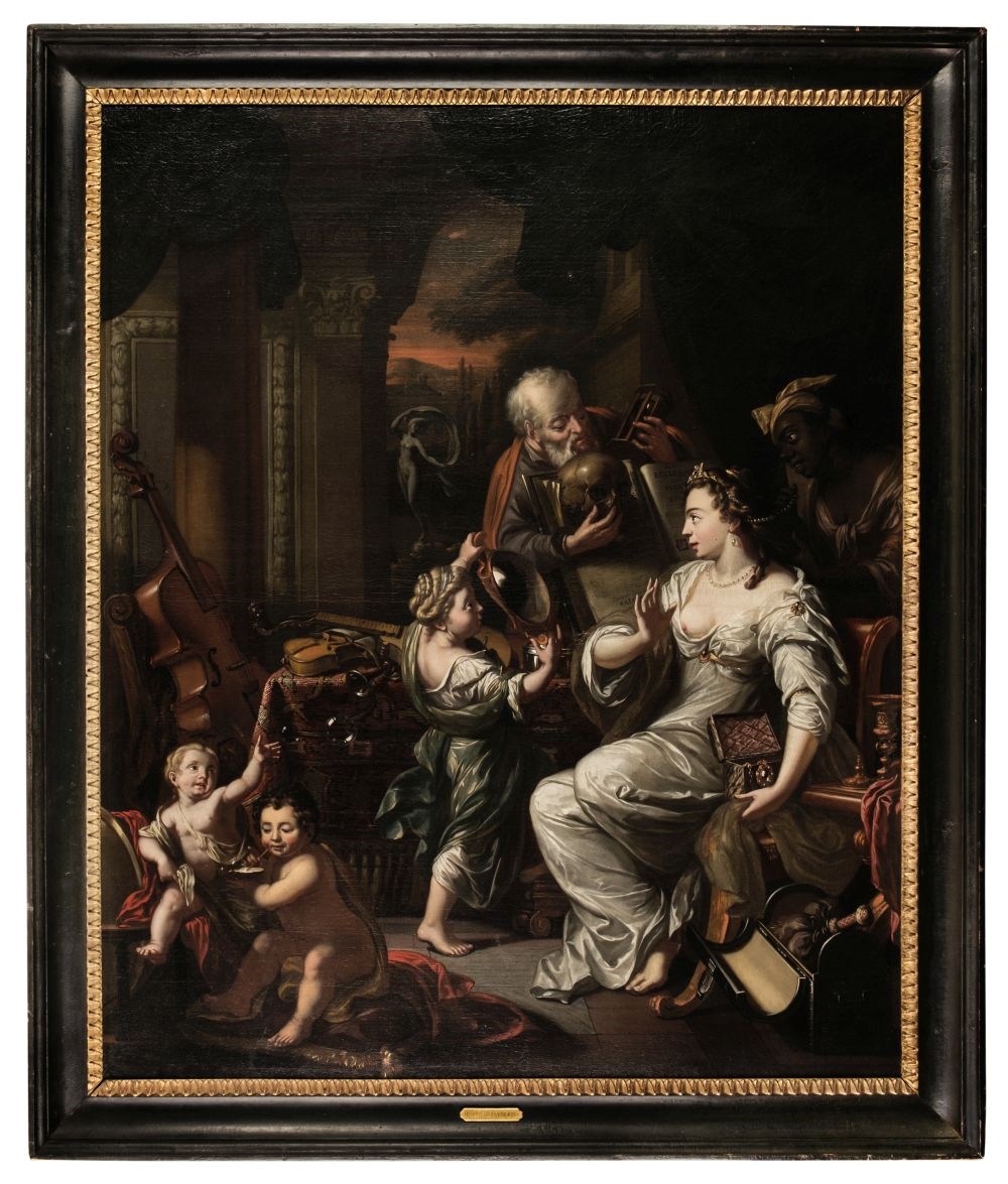 Hermannus Collenius | Allegory of the Transience of Worldly Affairs ...