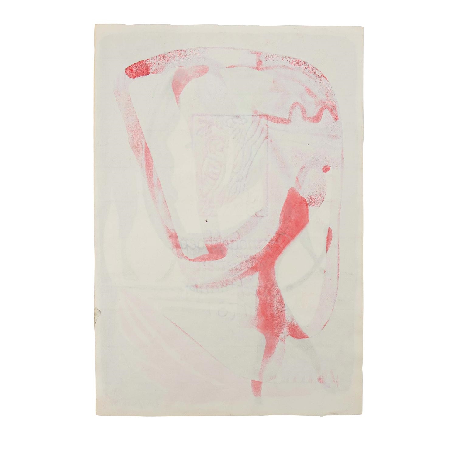 Ina Barfuss | Composition in black and red tones | MutualArt