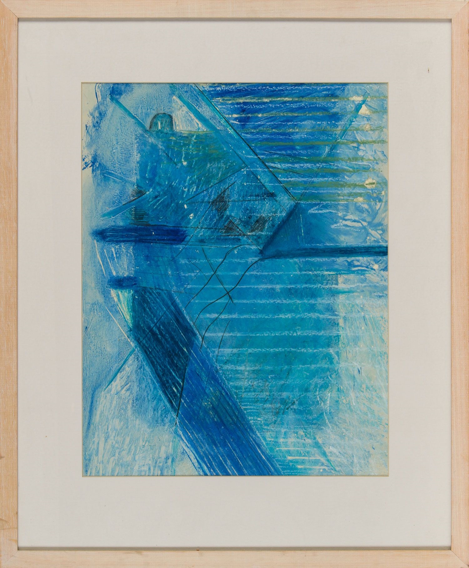 Barbara Freeman | BLUE ABSTRACT | MutualArt