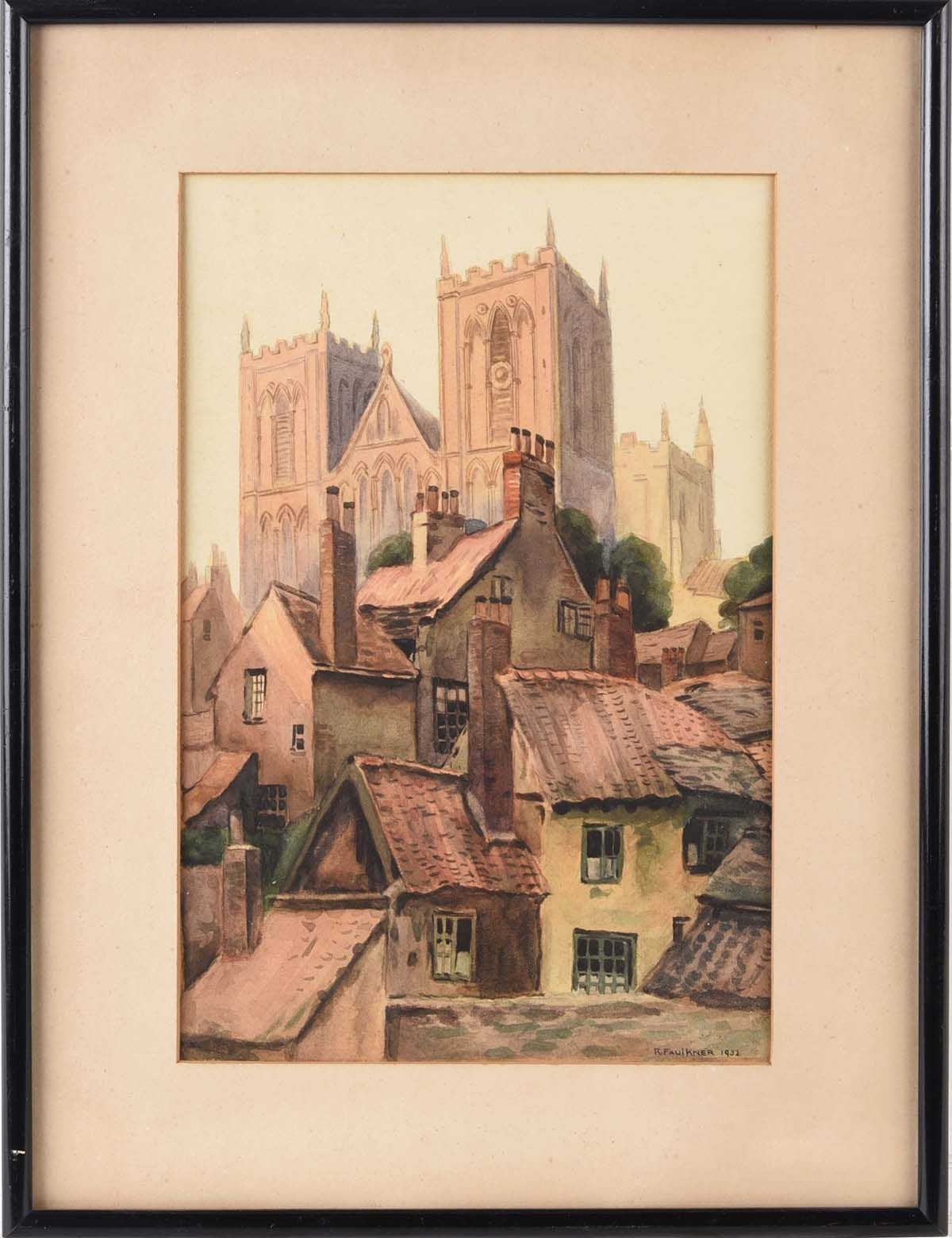 Richard Faulkner | AN ENGLISH CATHEDRAL | MutualArt