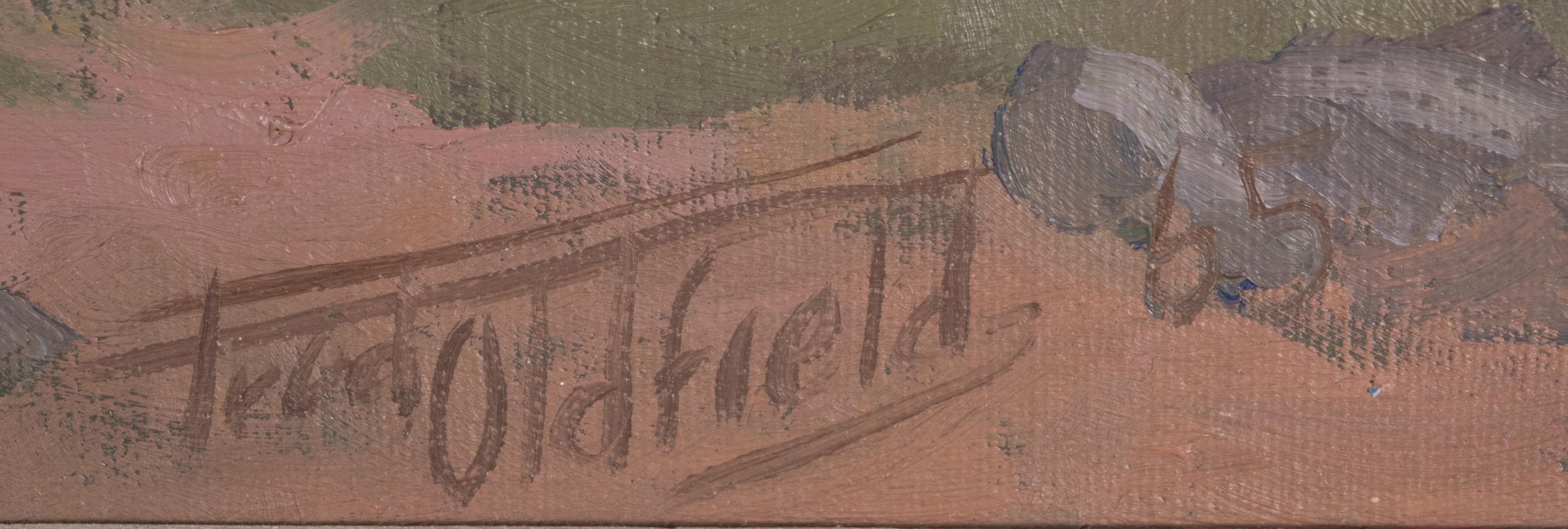 Fred Oldfield | FRED OLDFIELD OIL ON CANVAS (1965) | MutualArt