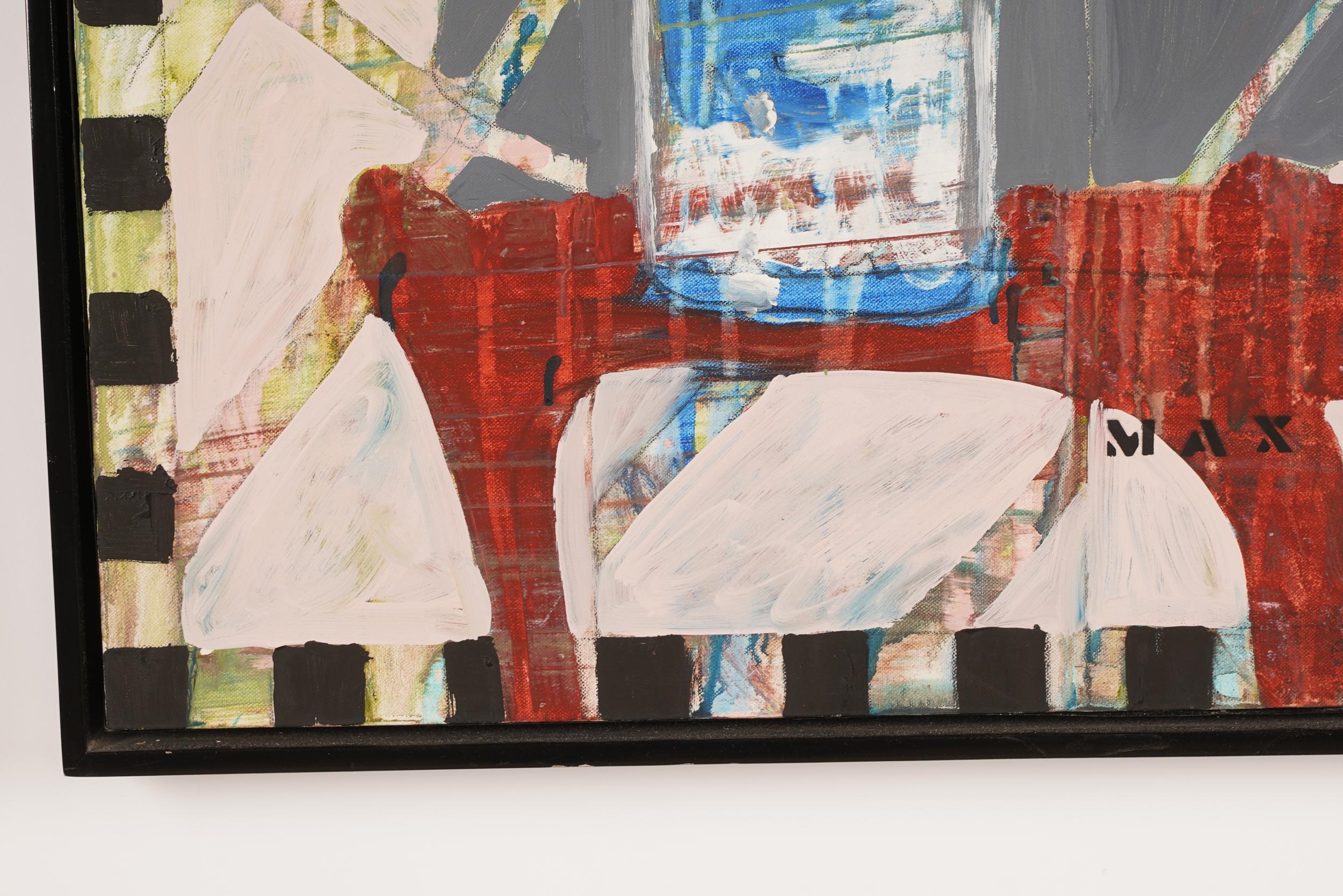 Max Coyer | THE RED TABLE | MutualArt