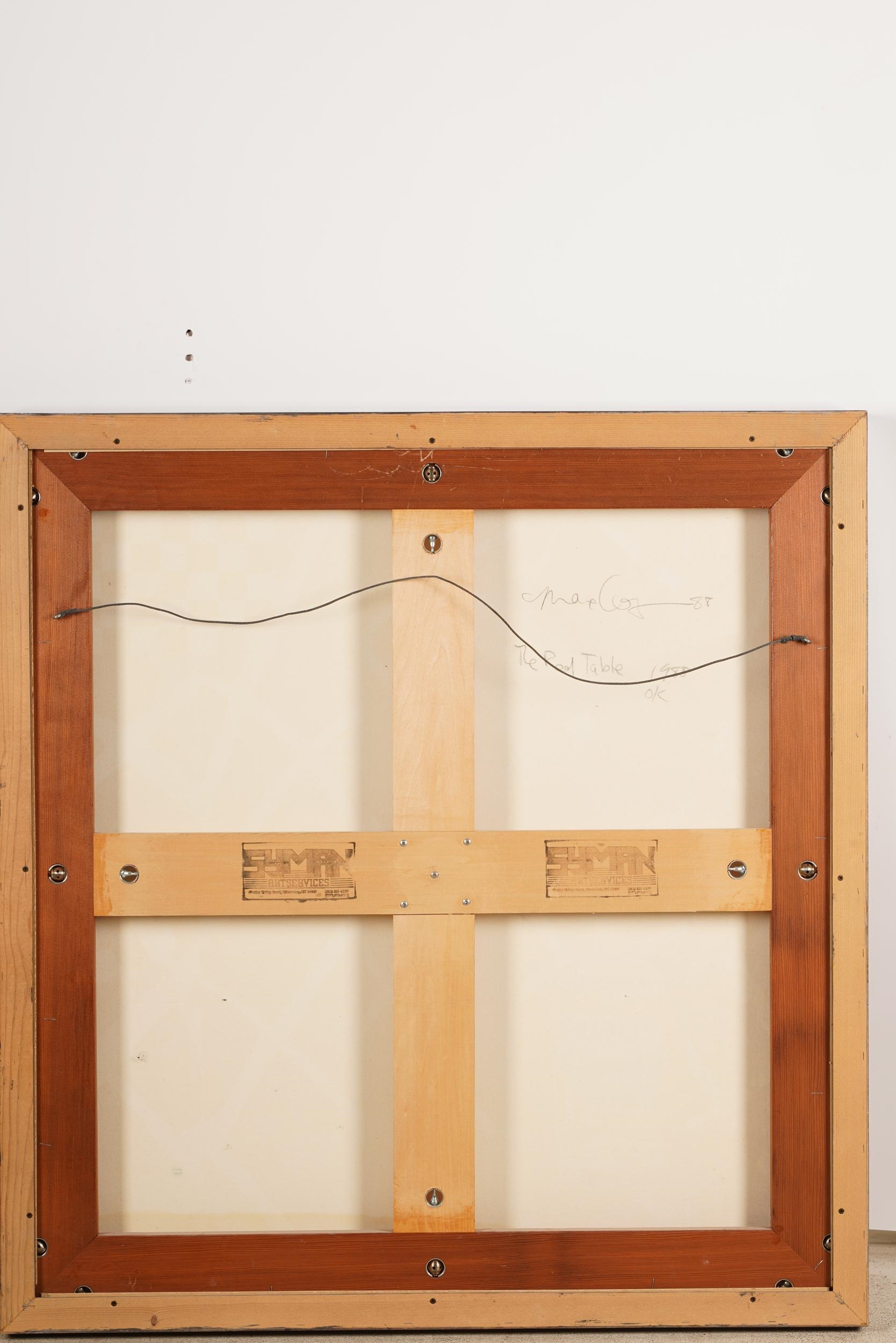 Max Coyer | THE RED TABLE | MutualArt