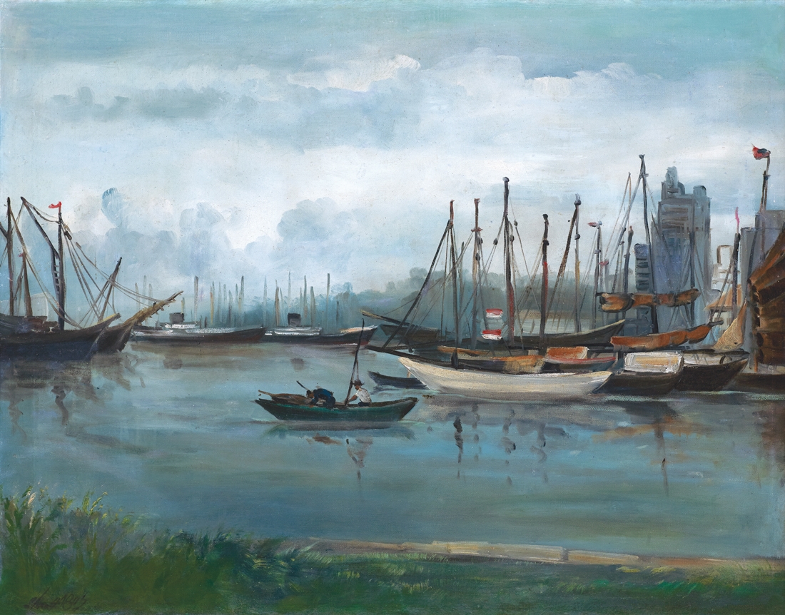 Yusoff Abdullah | Boats (Early 1960s) | MutualArt