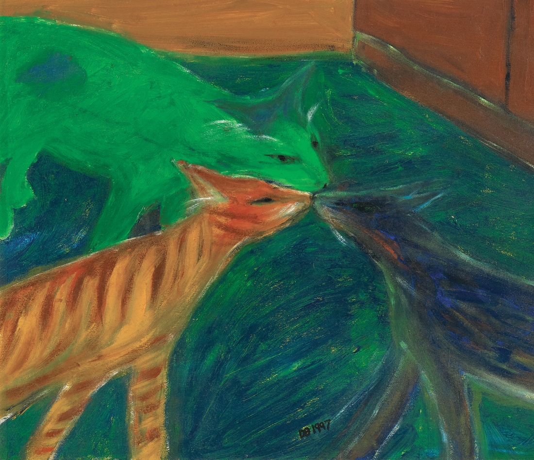 Dzulkifli Buyong | Cat With Green Eyes, 1994 (1994) | MutualArt