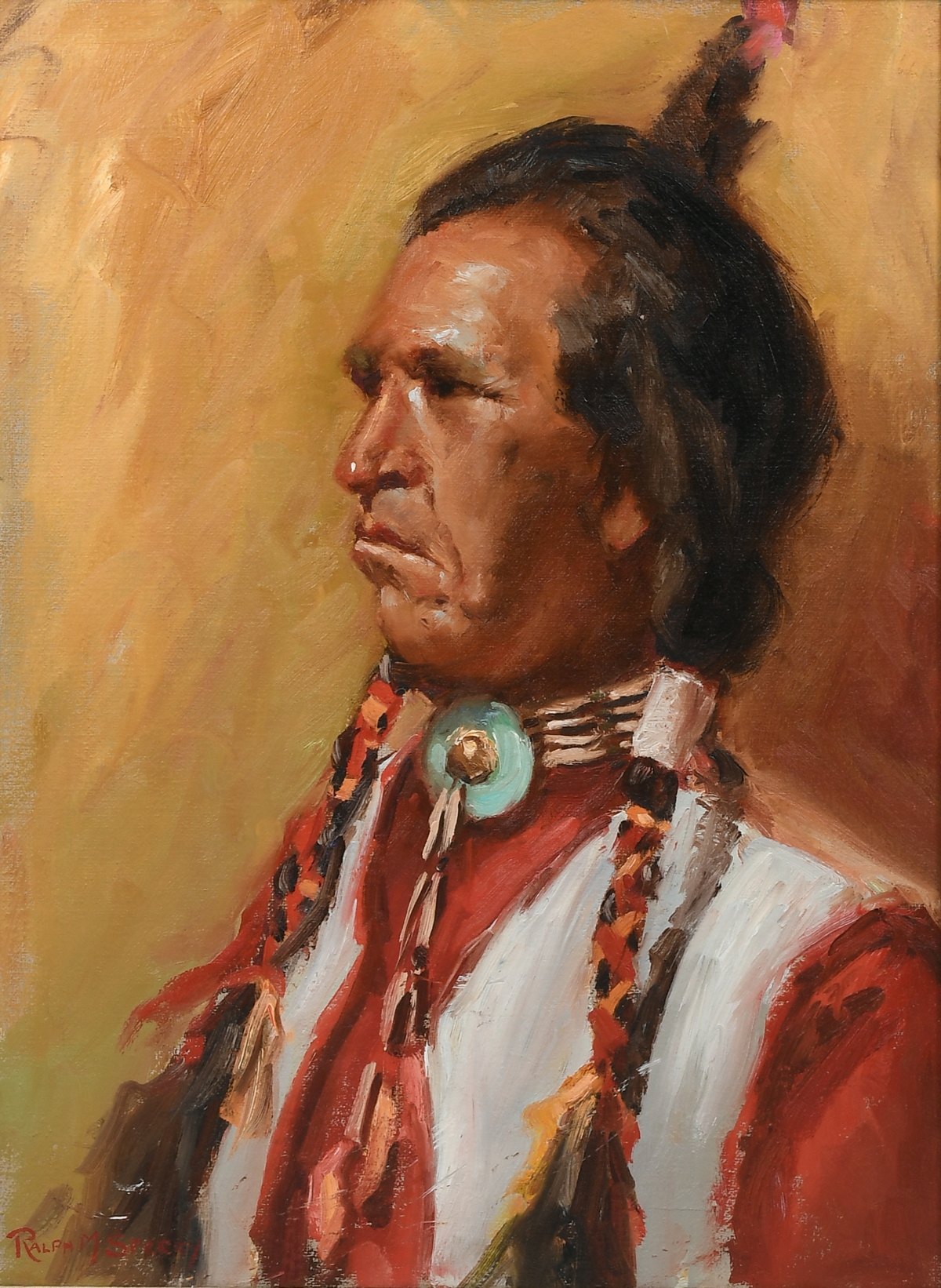 Ralph Sperry | Chief Yowlachi of the Yakama Tribe | MutualArt