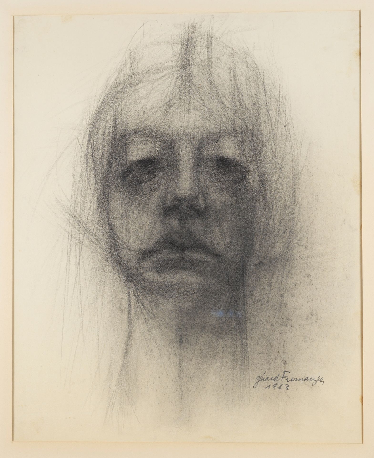 Gérard Fromanger | PORTRAIT DE LA FILLE DE JACQUES PREVERT (1963 ...