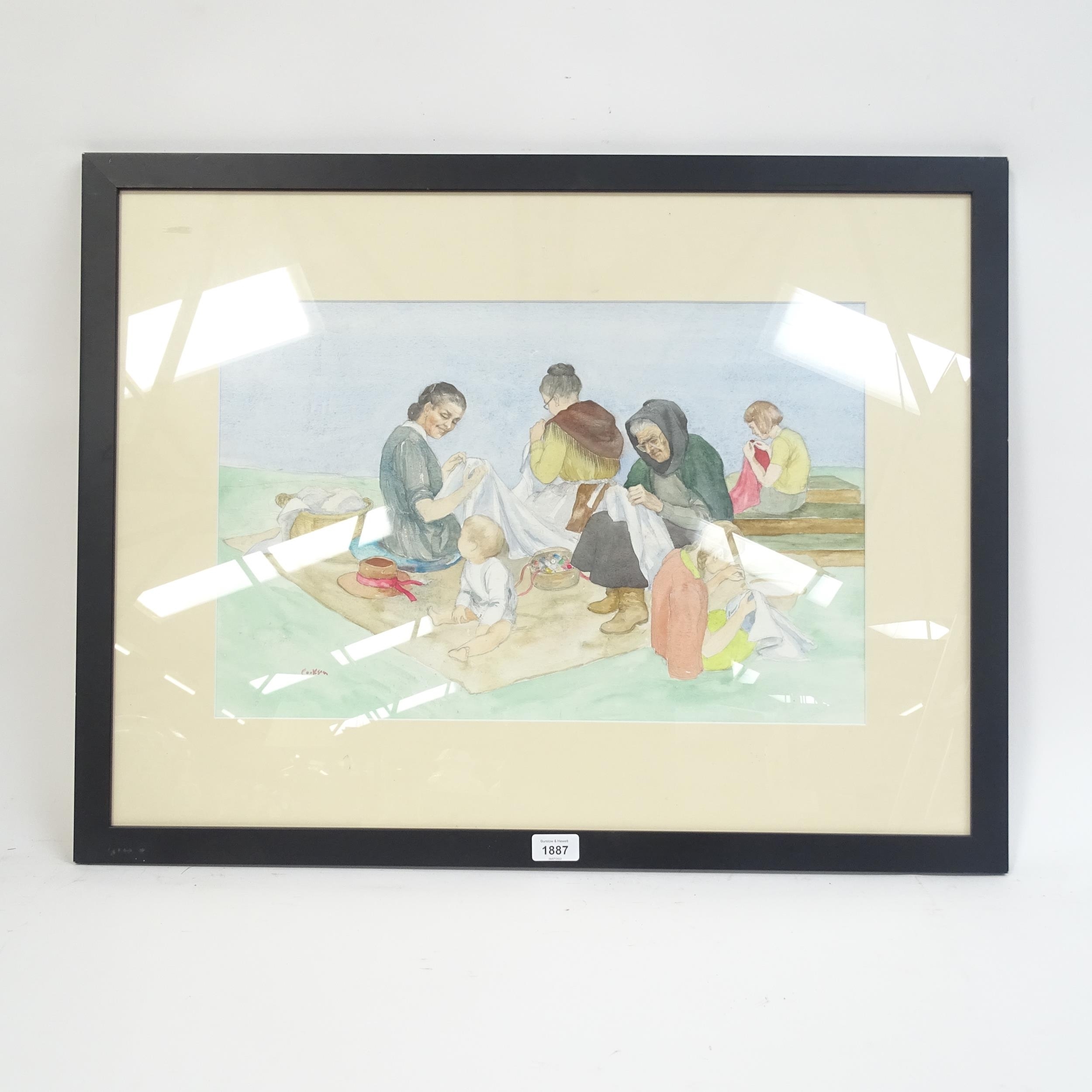 Dawn Cookson | sewing circle | MutualArt